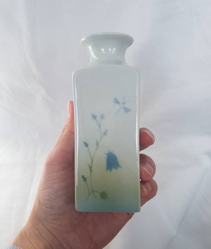 Vintage Highbank Porcelain Scotland Set of 2 Vases - Etsy UK