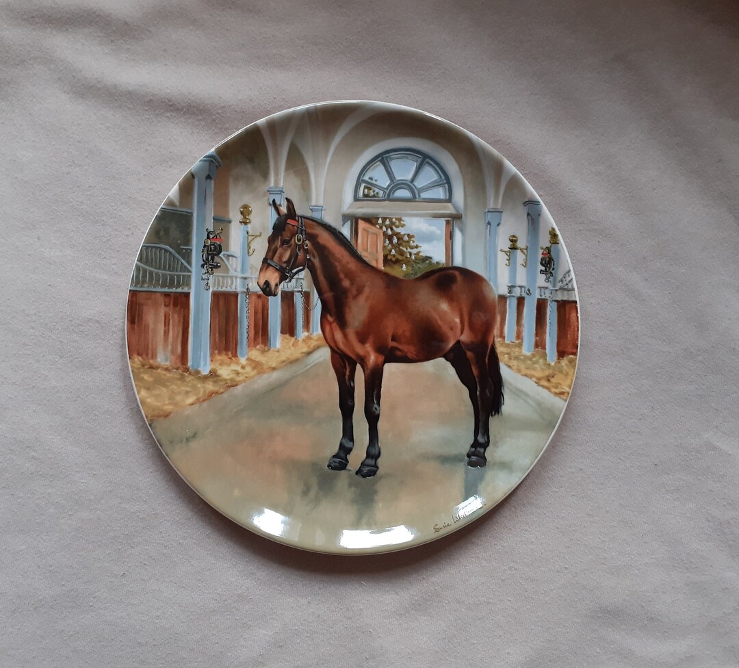 Vintage Spode the Noble Horse Collection Collectible Wall Plate - Etsy