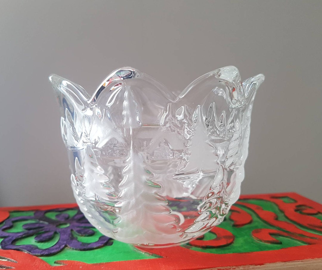 Vintage Walther Glass Candle Holder/tea Light Holder - Etsy
