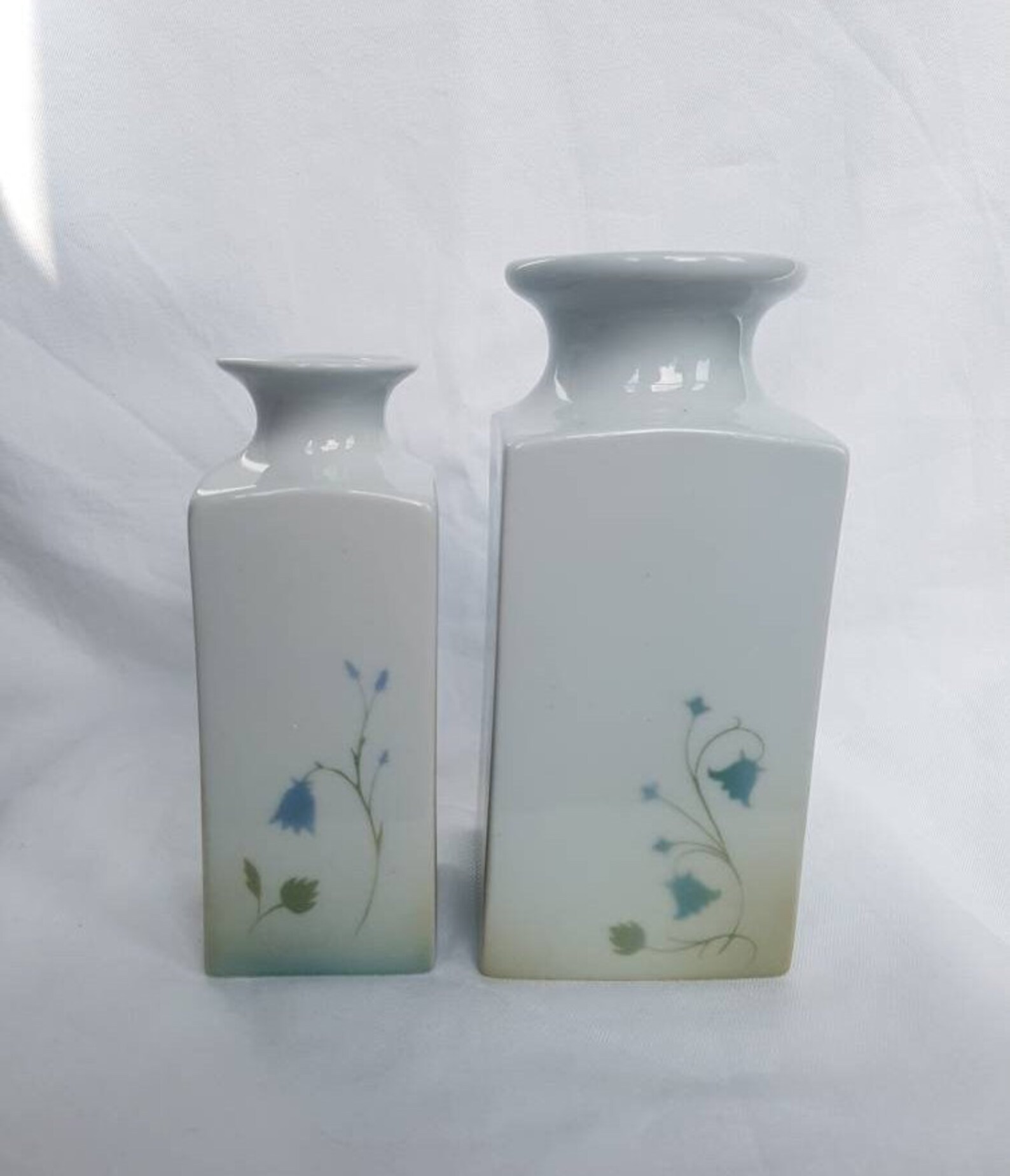 Vintage Highbank Porcelain Scotland Set of 2 Vases - Etsy Ireland