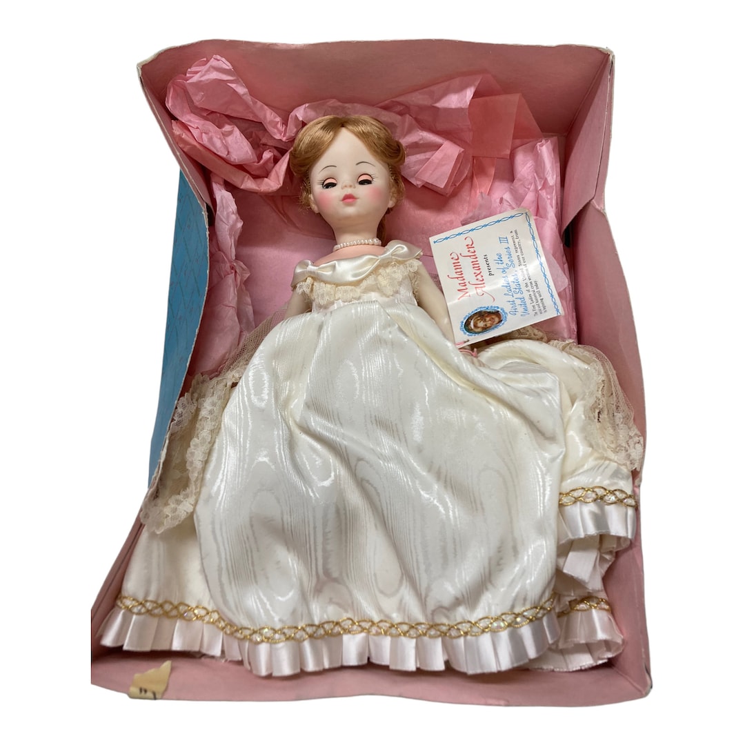 Vintage Madame Alexander First Ladies Lady Doll Collection NIB Harriet ...