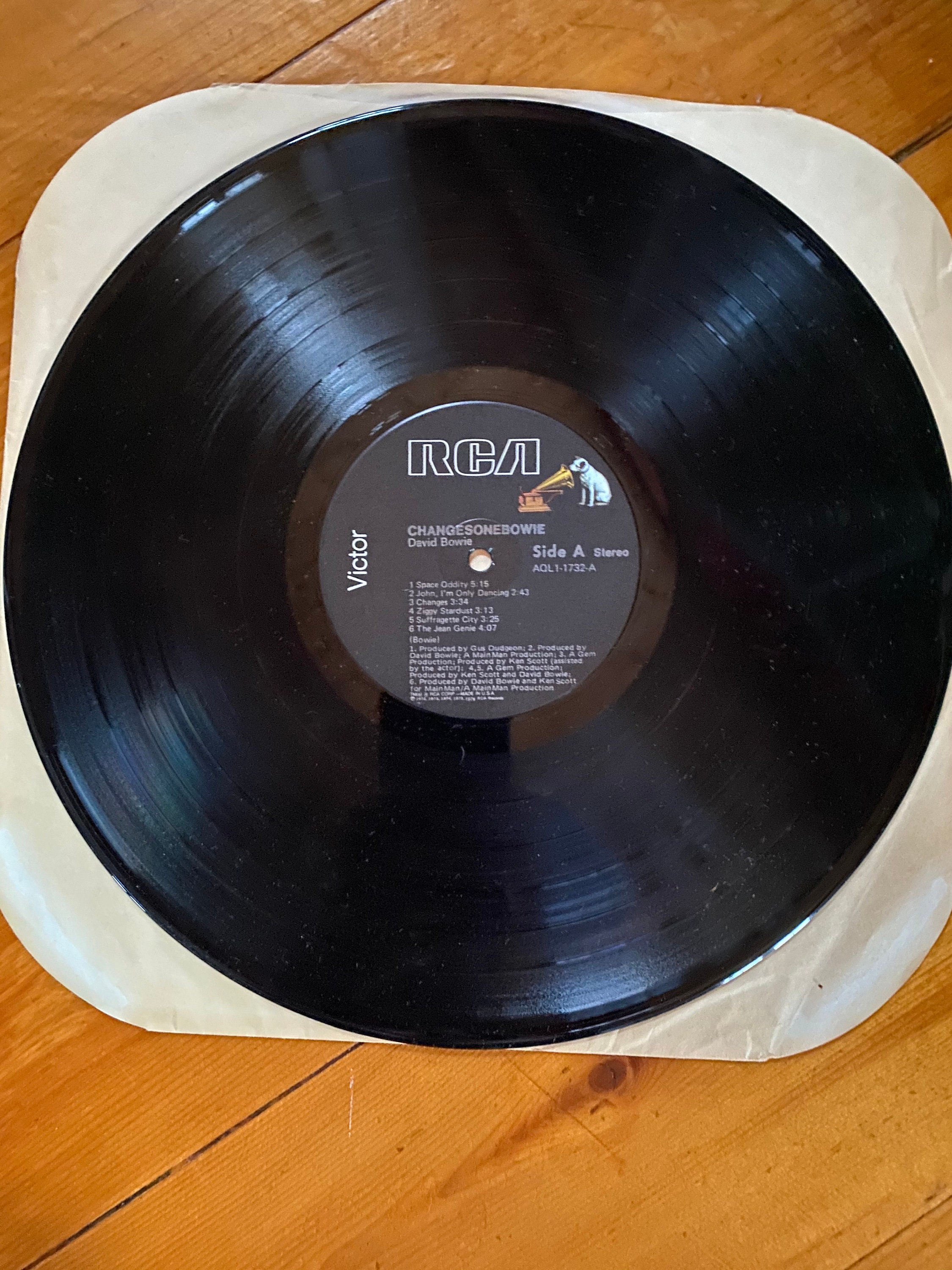 David Bowie Changesonebowie Original Vinyl - Etsy
