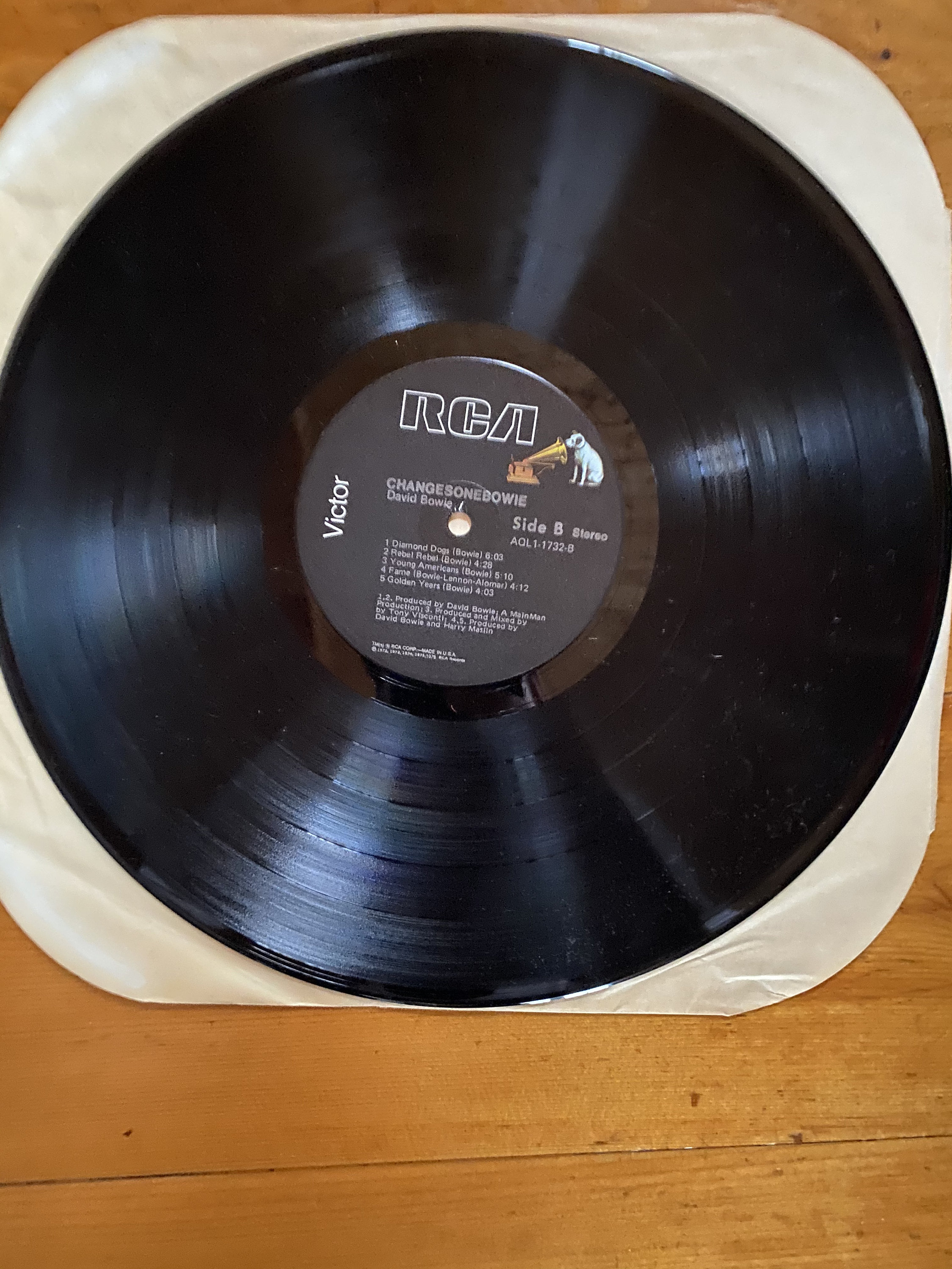 David Bowie Changesonebowie Original Vinyl - Etsy