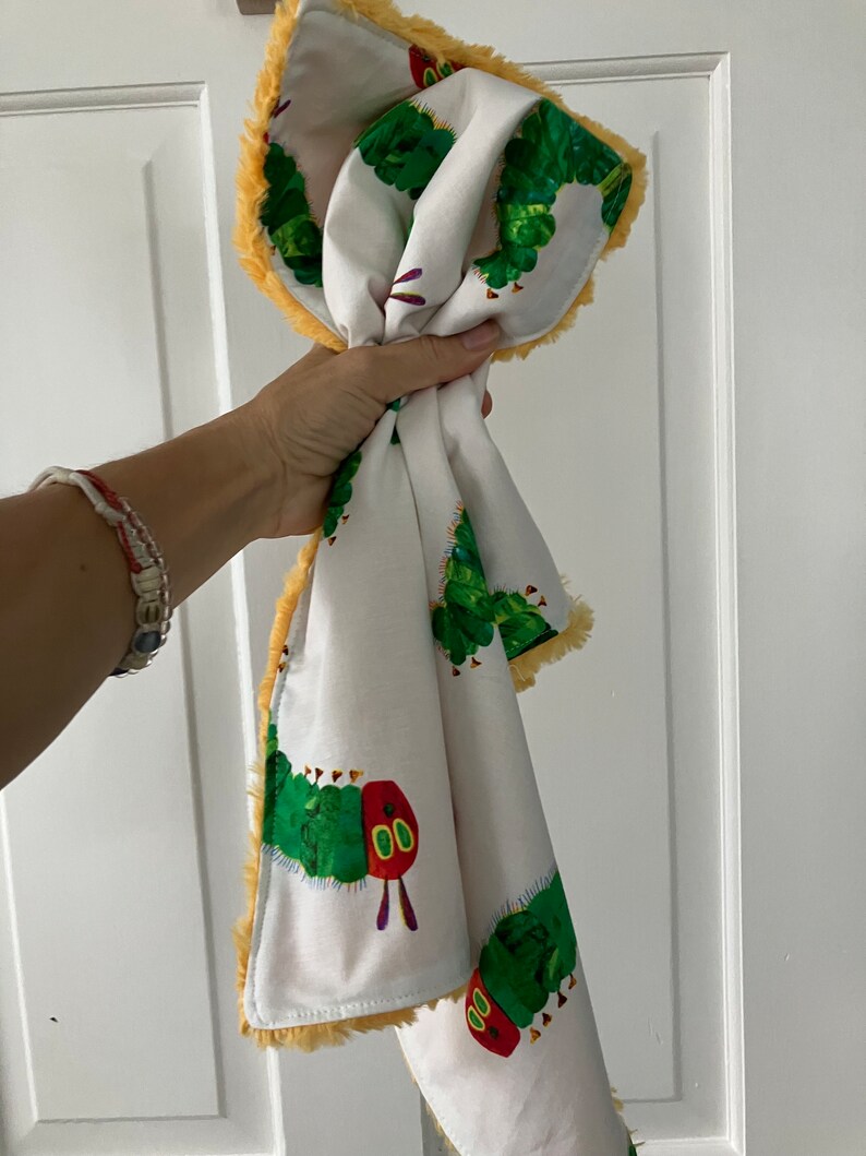 Lovey Baby Blanket Made With Eric Carle Very Hungry Caterpillar Themed ...