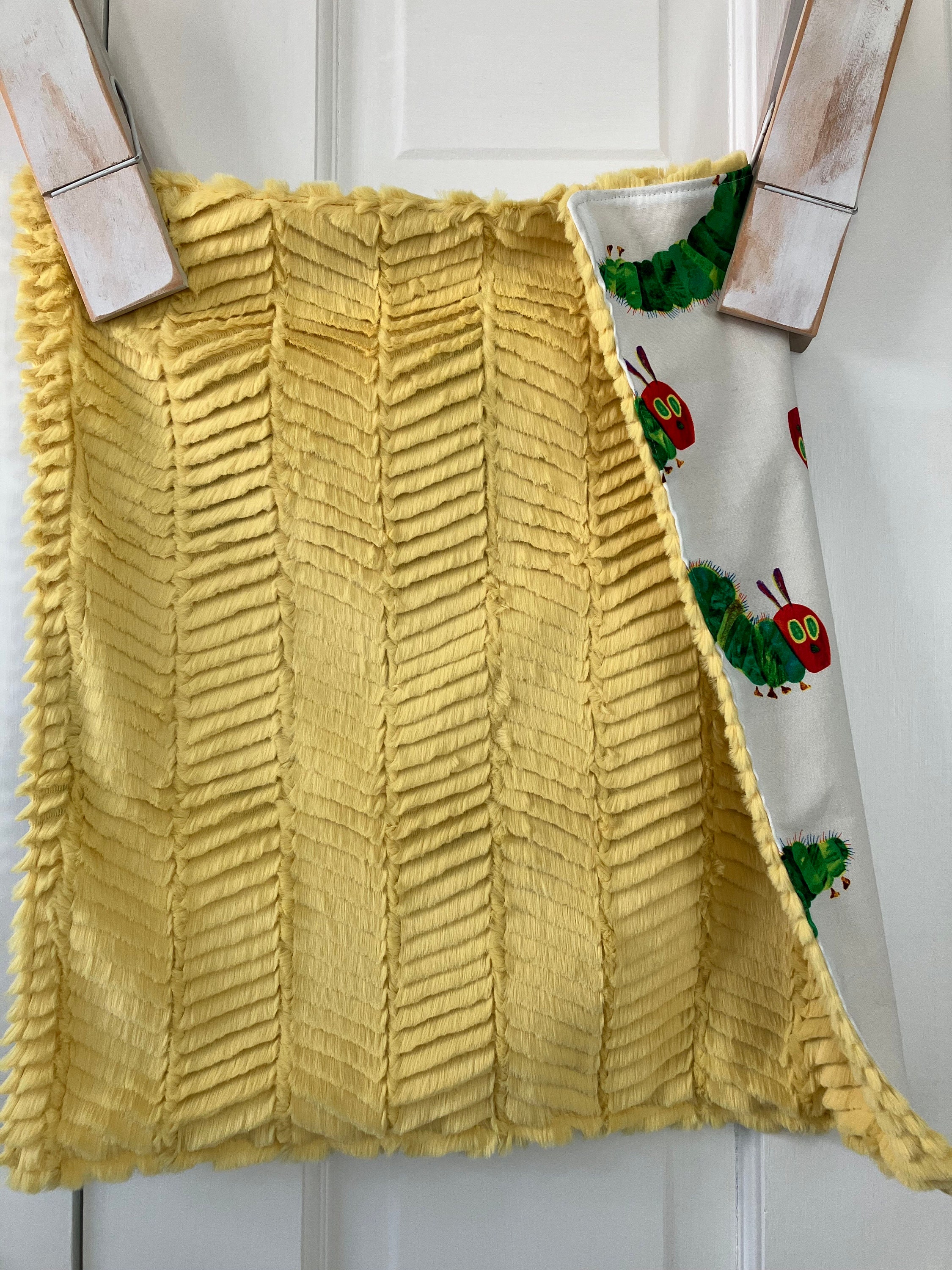 Lovey Baby Blanket Made With Eric Carle Very Hungry Caterpillar Themed ...