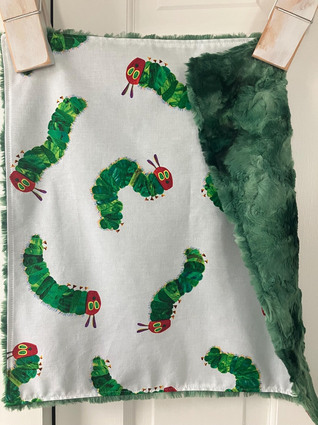 Lovey Baby Blanket Made With Eric Carle Very Hungry Caterpillar Themed ...