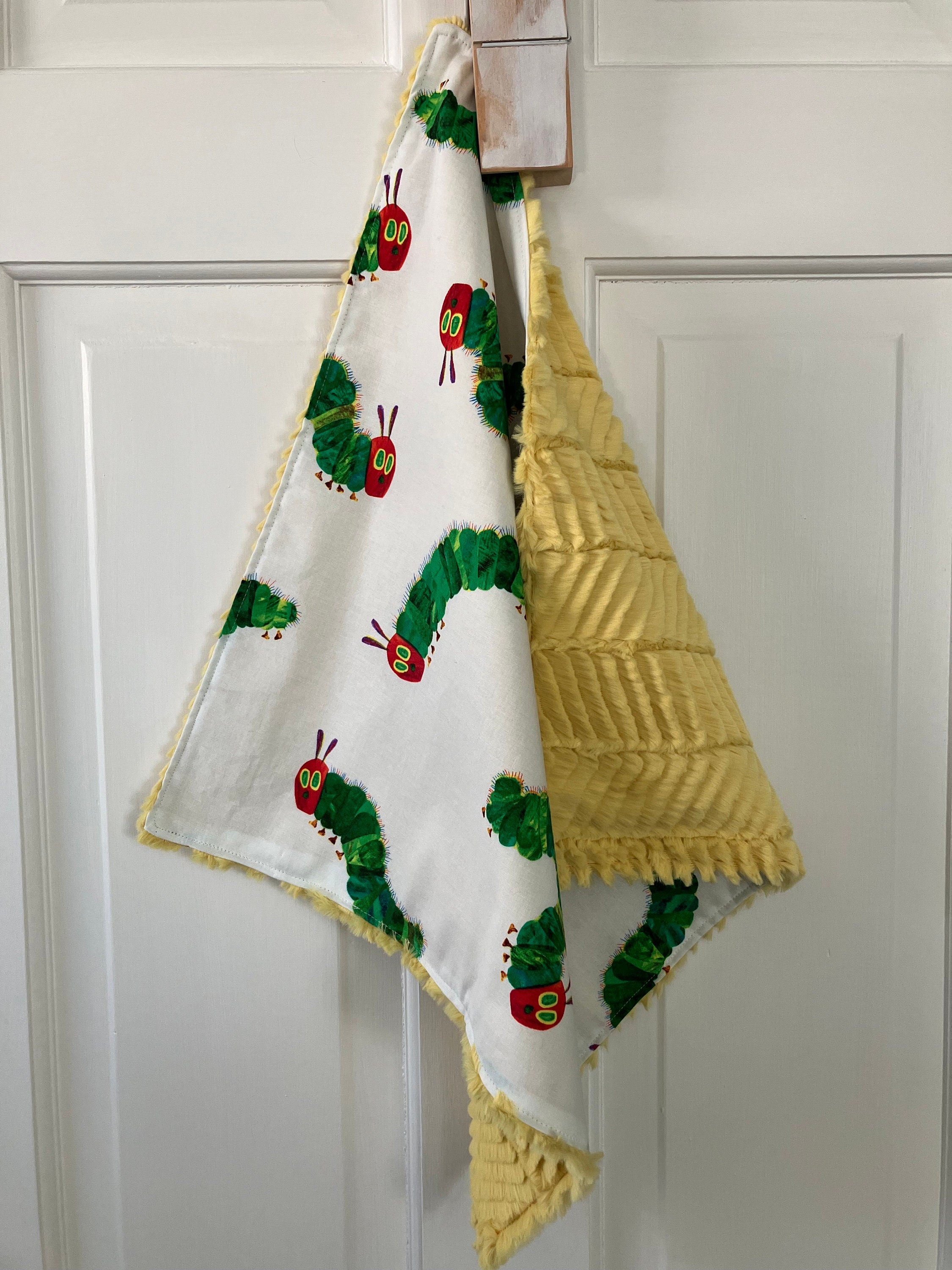 Lovey Baby Blanket Made With Eric Carle Very Hungry Caterpillar Themed ...