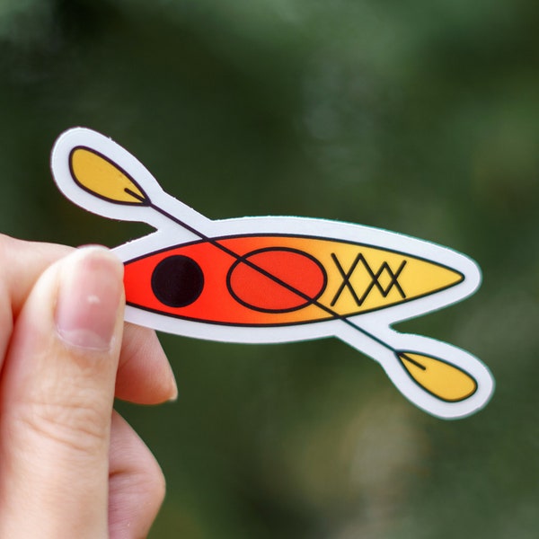 Kayak Decal - Etsy