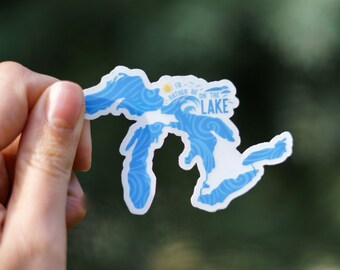 Great Lakes Outline Vinyl Decal Sticker - Etsy