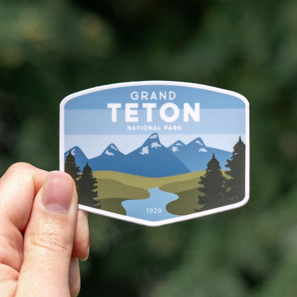 Grand Teton Sticker - Etsy