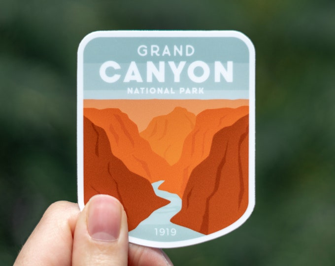 Grand Canyon National Park Sticker - Etsy