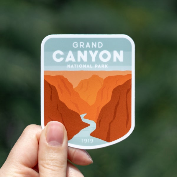 Grand Canyon National Park Sticker - Etsy