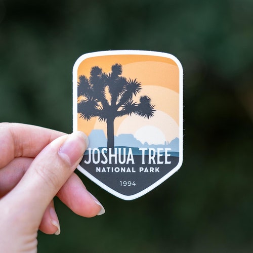 Joshua Tree National Park Decal Joshua Tree National Park - Etsy