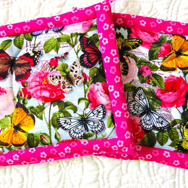 Butterfly Potholder - Etsy