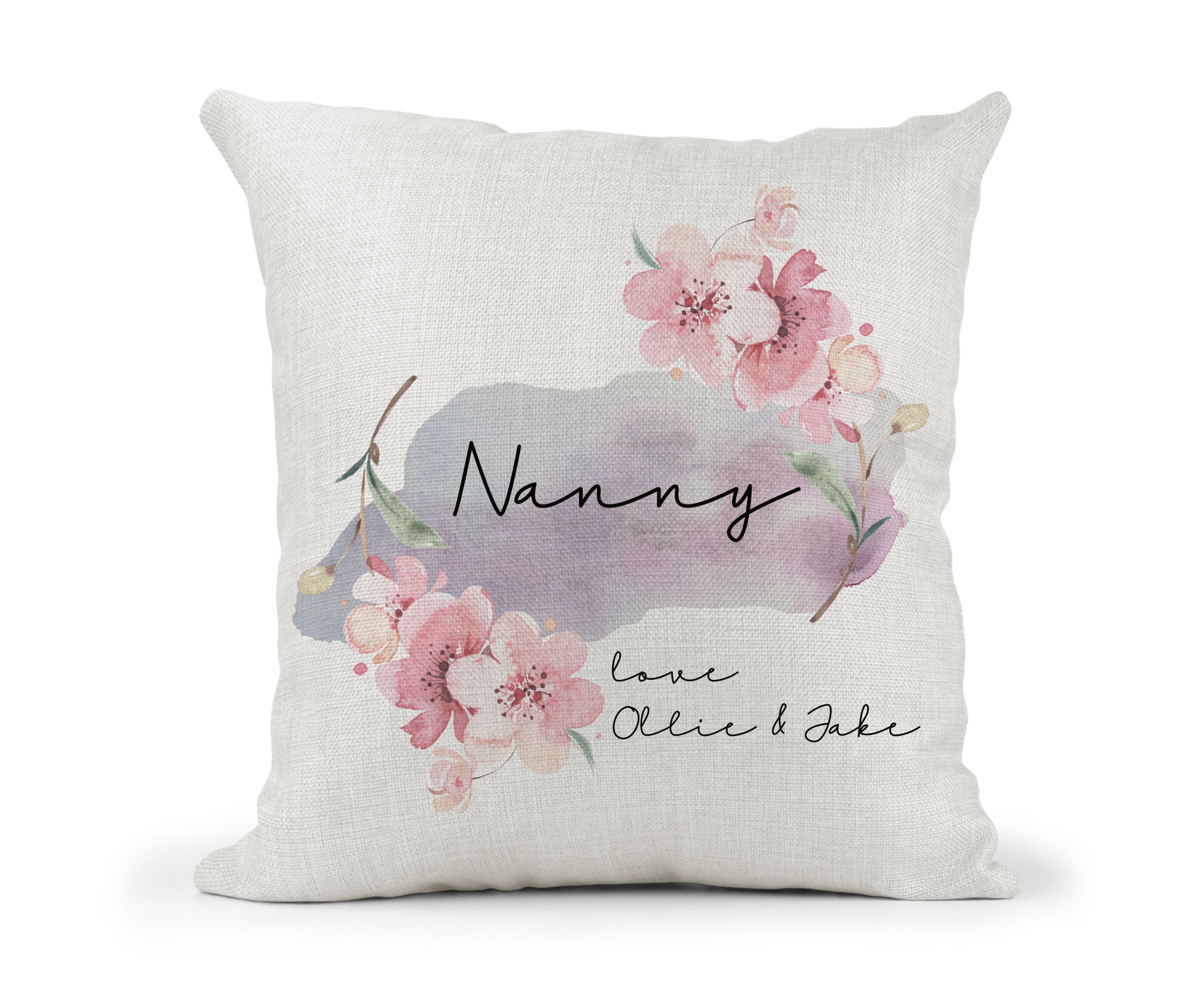 Personalised Nanny Cushion.. Cream Cushion.. Nanny Keepsake.. - Etsy UK