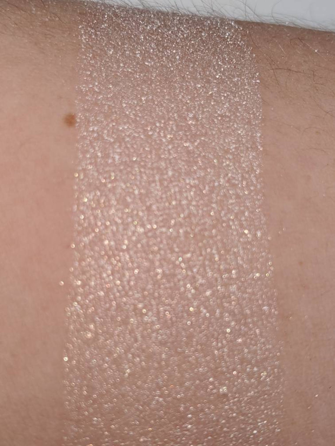 Diamondium Vegan Pressed Eyeshadow Highlighter Silver White | Etsy