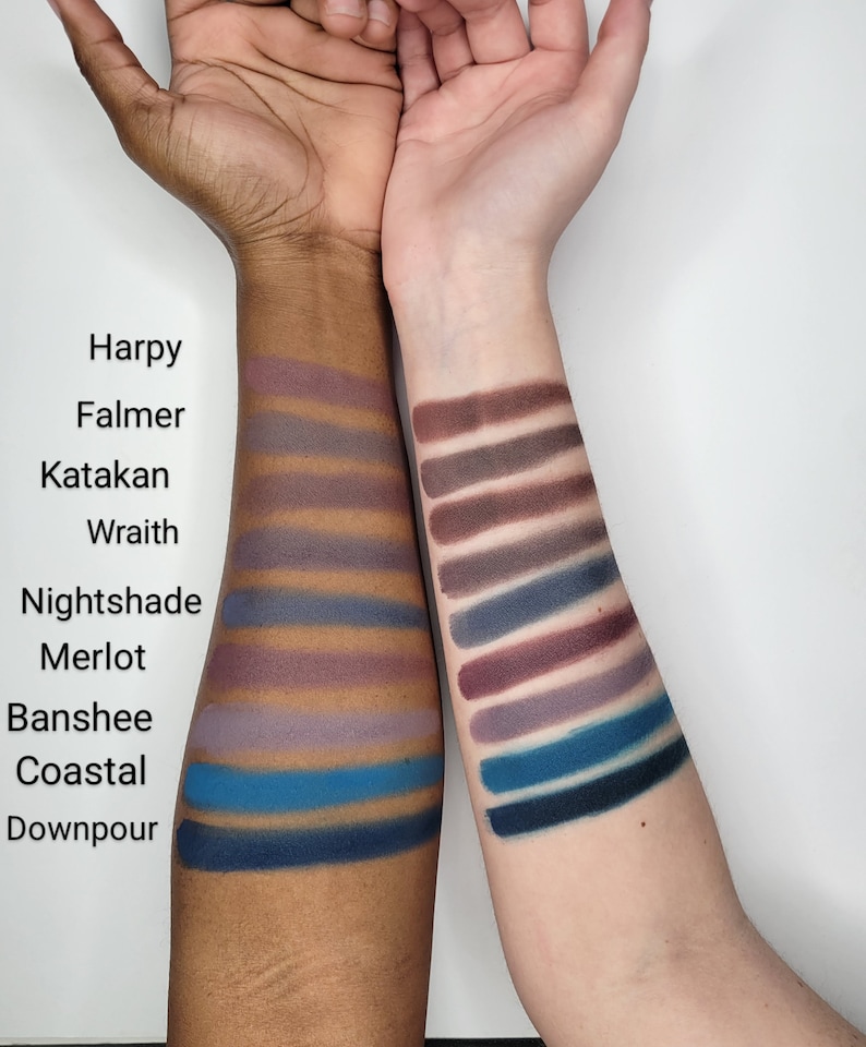 Banshee - Eyeshadow Matte Dusty Gray Violet - Etsy