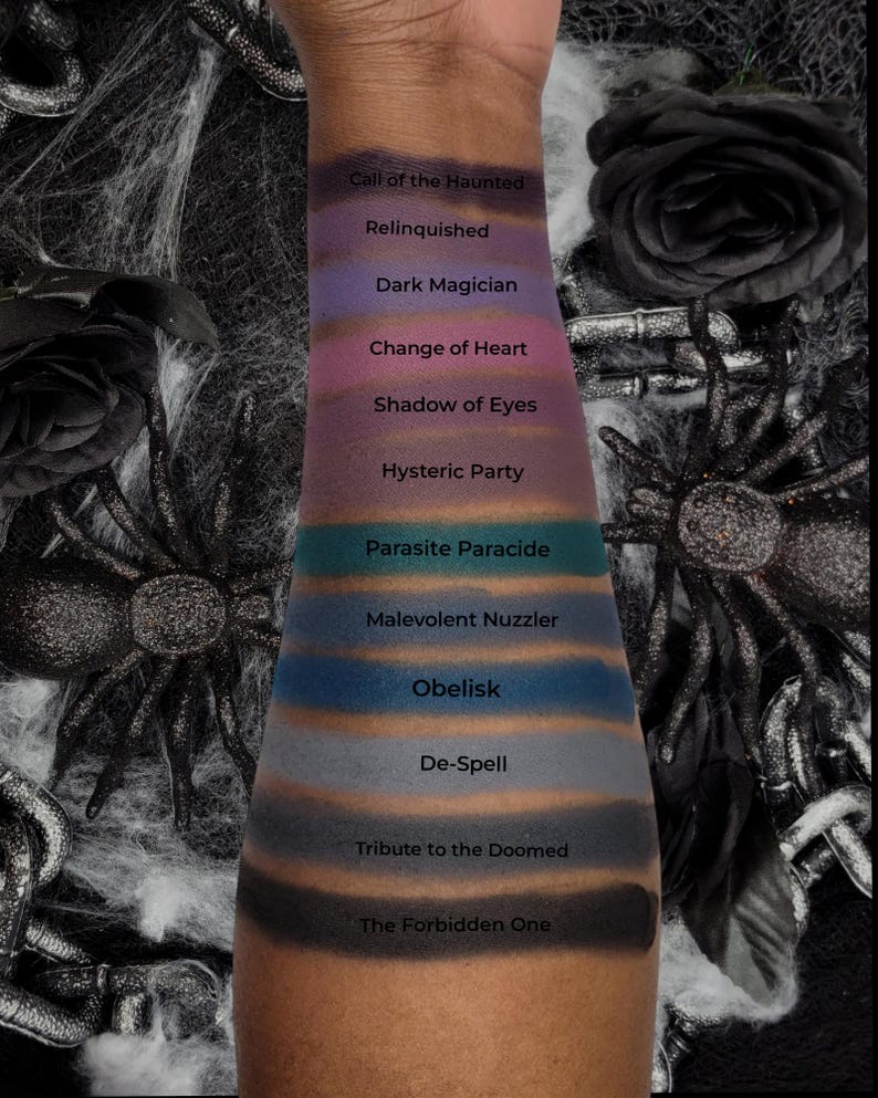 Dark Magician - Eyeshadow Matte Purple - Etsy