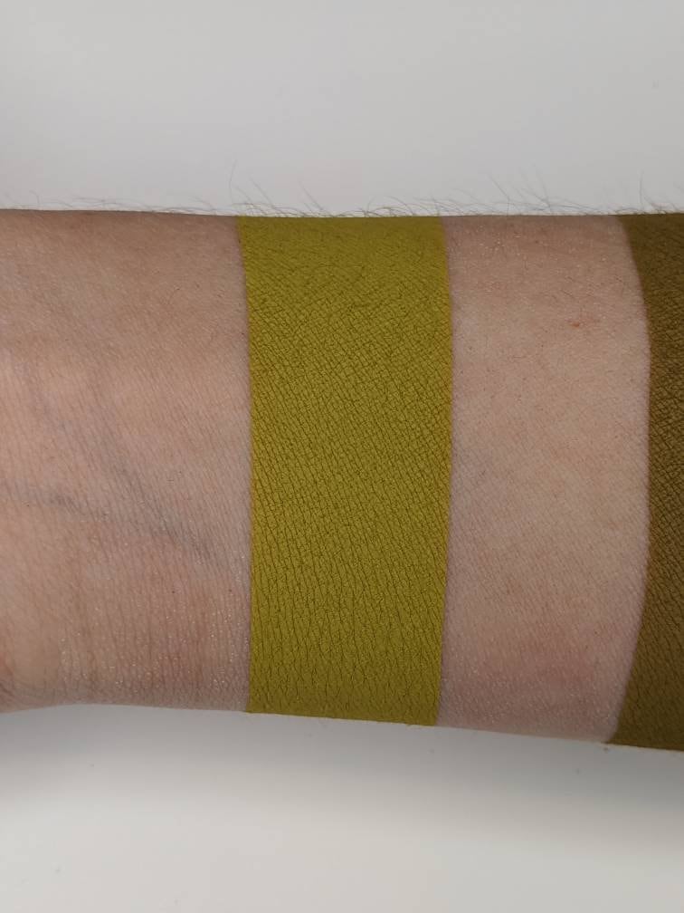 Dirty Martini Vegan Pressed Matte Eyeshadow Chartreuse | Etsy