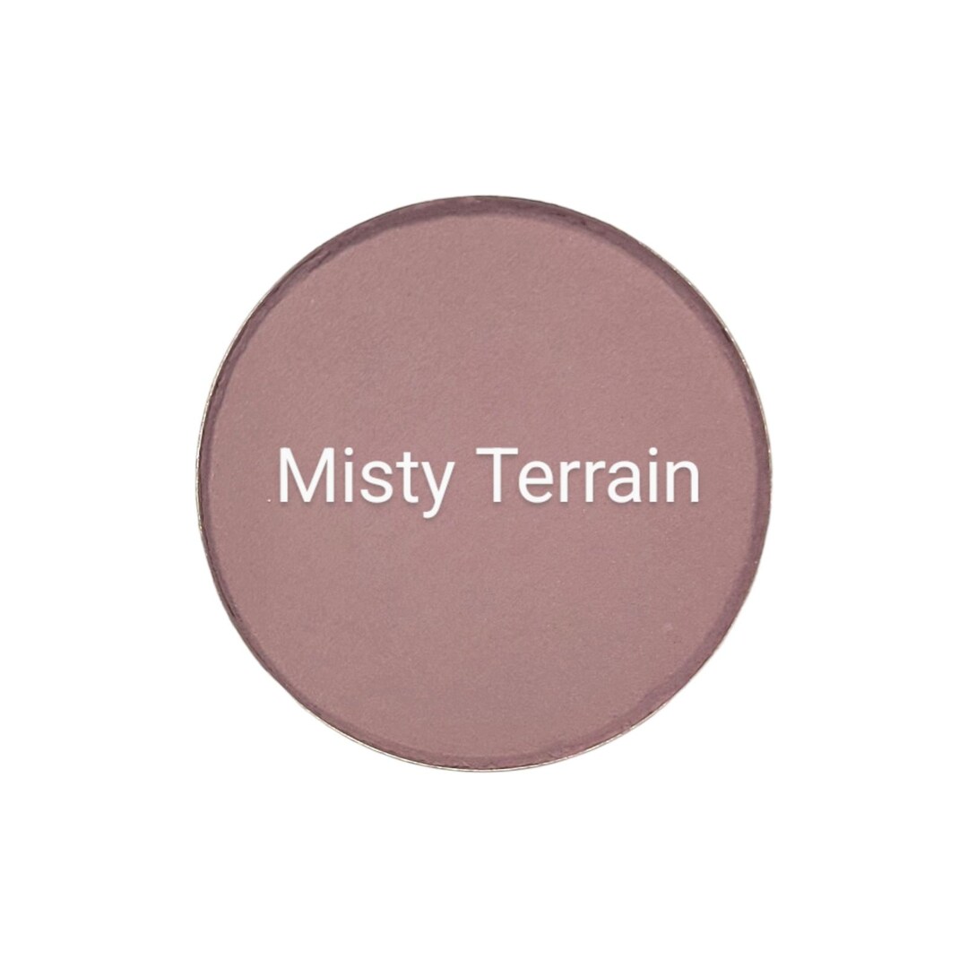 Misty Terrain - Pressed Powder Blush - Etsy