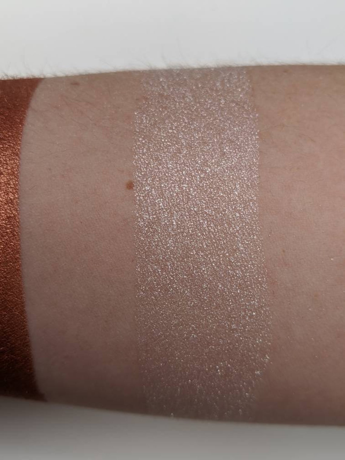 Diamondium Vegan Pressed Eyeshadow Highlighter Silver White | Etsy