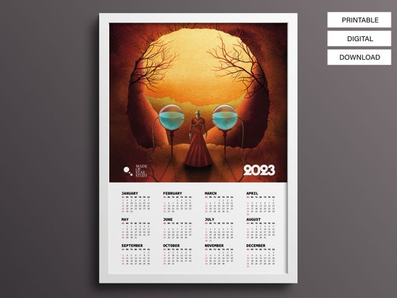 Planet Mars Calendar
