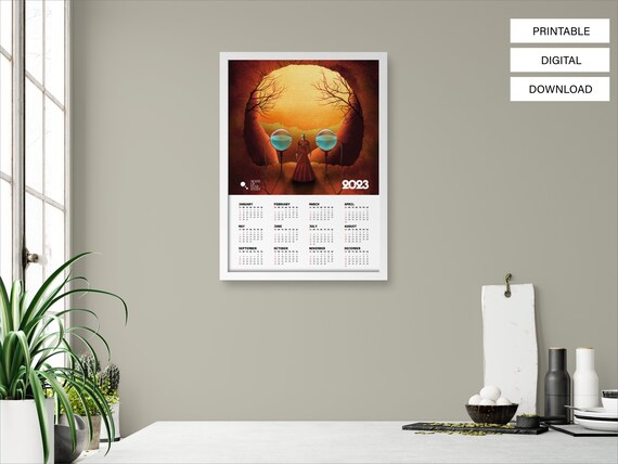 Planet Mars Calendar