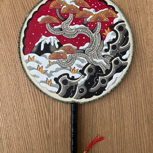 Japanese Hand Fan - Etsy