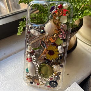 Custom Trinket Phone Case: Junk Style iPhone Cover - Etsy