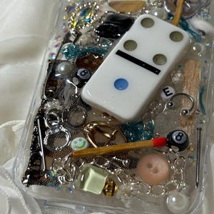 Custom Trinket Phone Case: Junk Style iPhone Cover - Etsy