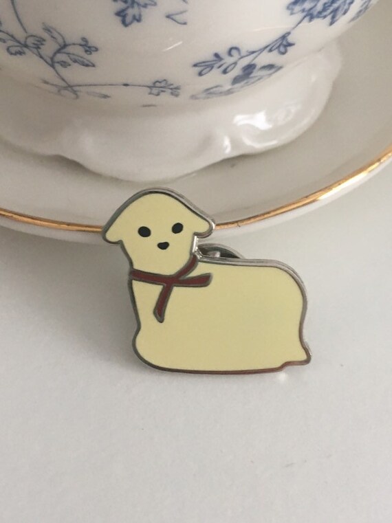 Butter Lamb Easter Hard Enamel Pin | Etsy