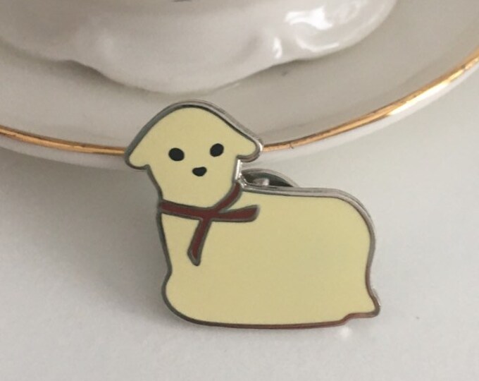 Butter Lamb Easter Hard Enamel Pin - Etsy