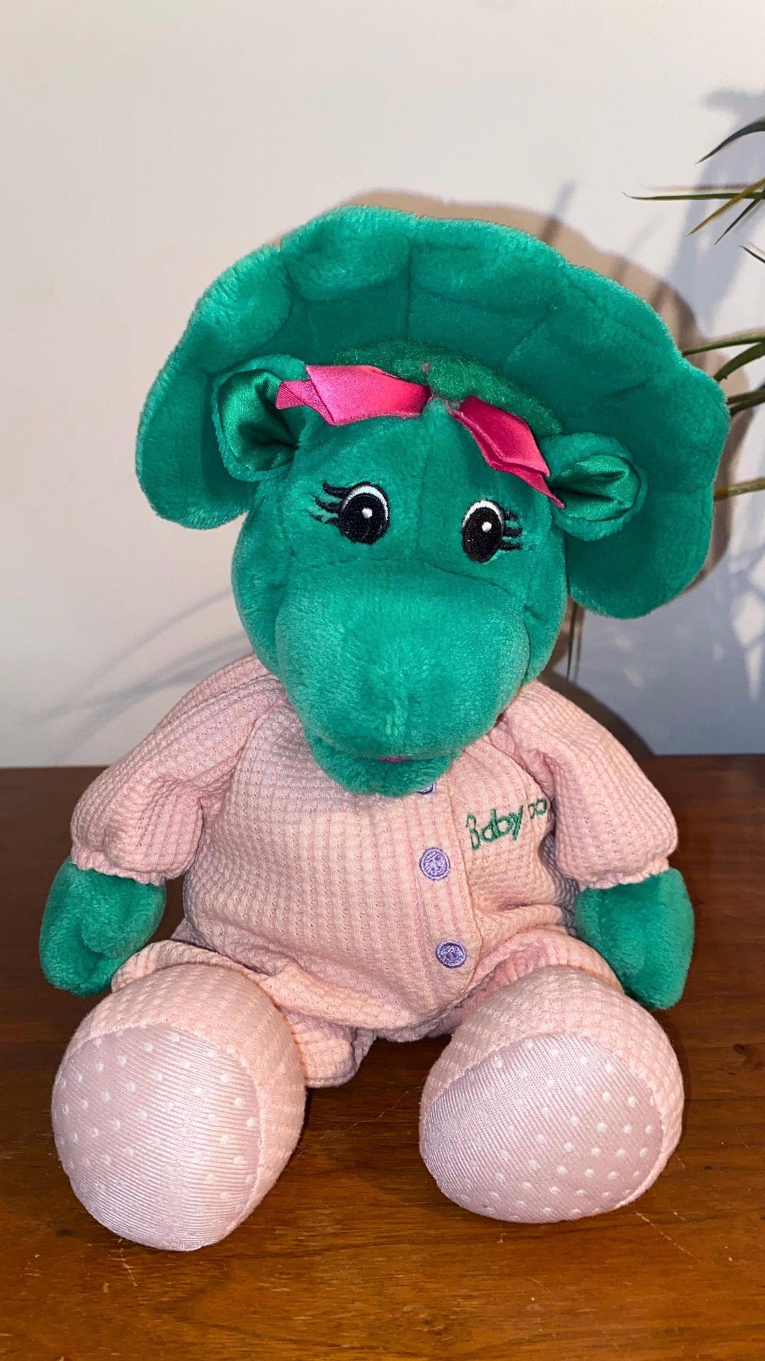 Vintage 90s Sleepytime Baby Bop Plush Toy, Barney Plush Stuffie ...