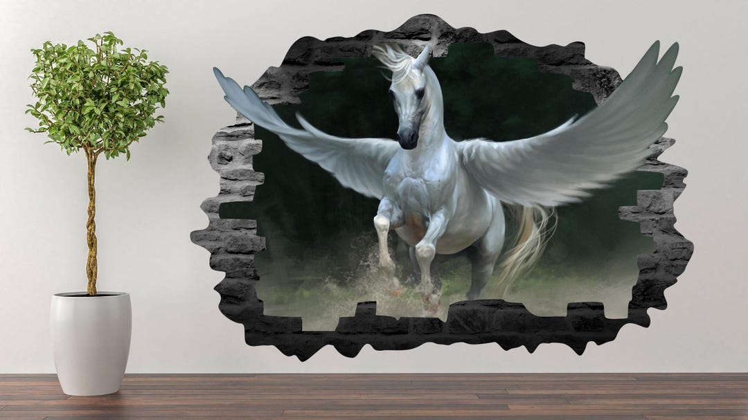 Pegasus Greek Mythology, Transform Your Space With a Fantastic Vinyl ...