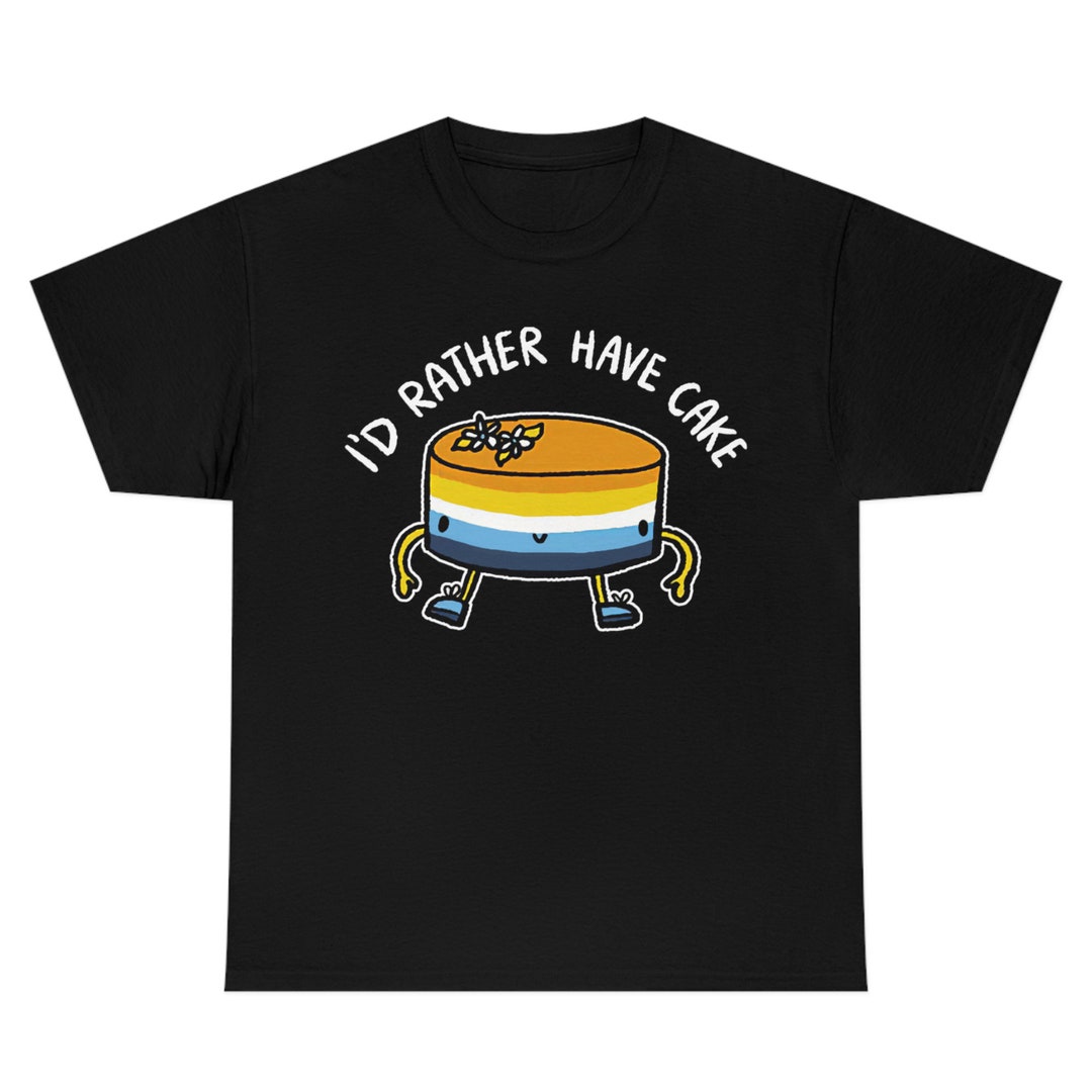 Aroace Cake Lgbtq Pride Month 2 Vintage T-shirt Merch - Etsy