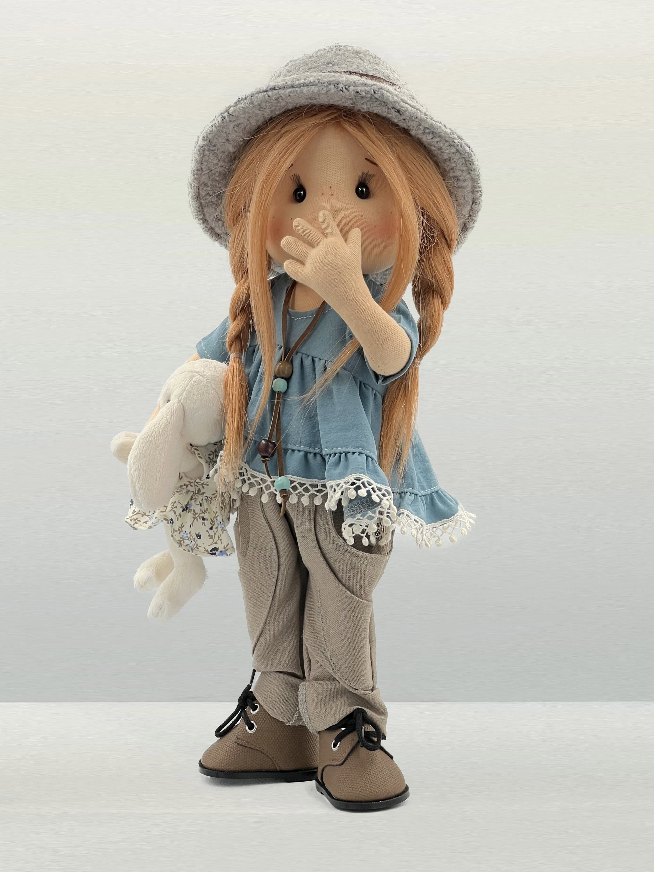 F.A.B. Penny - 15" (38 Cm) -unique Handmade Doll With Motion Skeleton ...