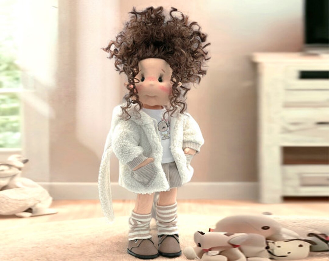 Susan 15 38 Cm unique Handmade Doll With Motion Skeleton - Etsy