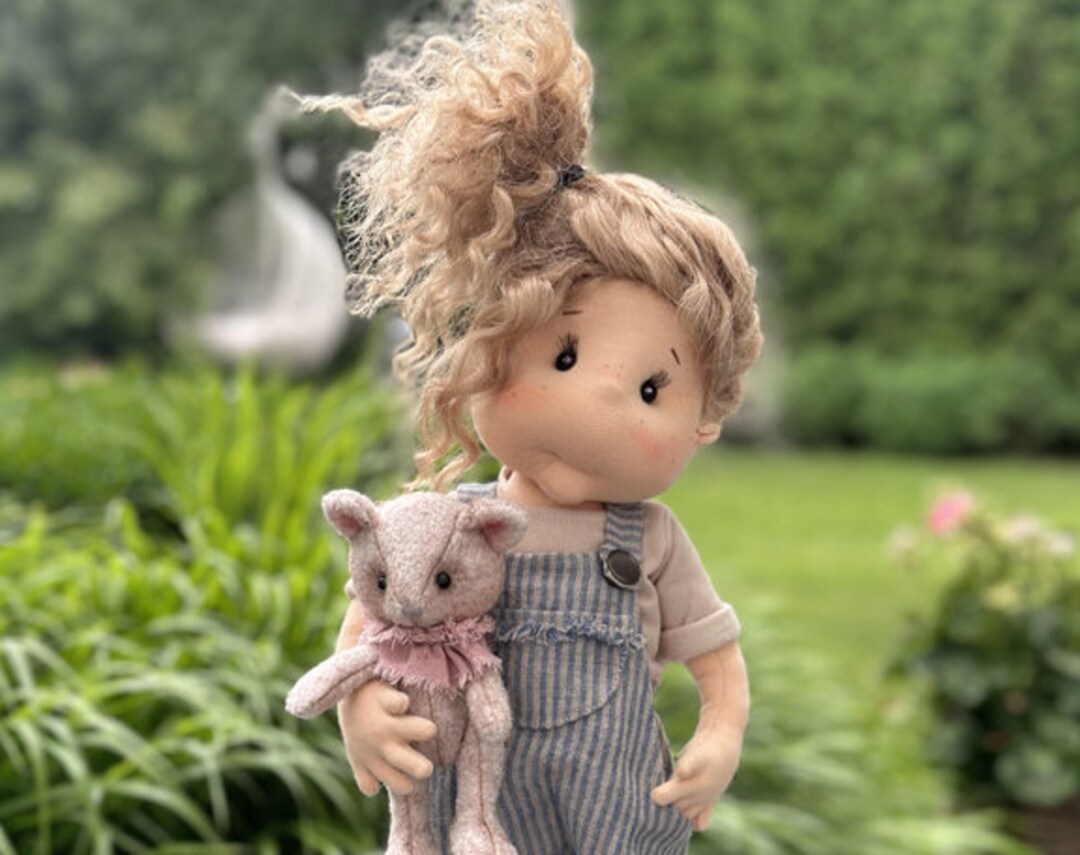 F.A.B. WINNIE 15 38 Cm unique Handmade Doll With Motion Skeleton Pro - Etsy