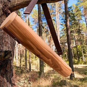 Wooden Document Wallet, Wood Drawing Slip, Poster Sheath, Draft Case ...