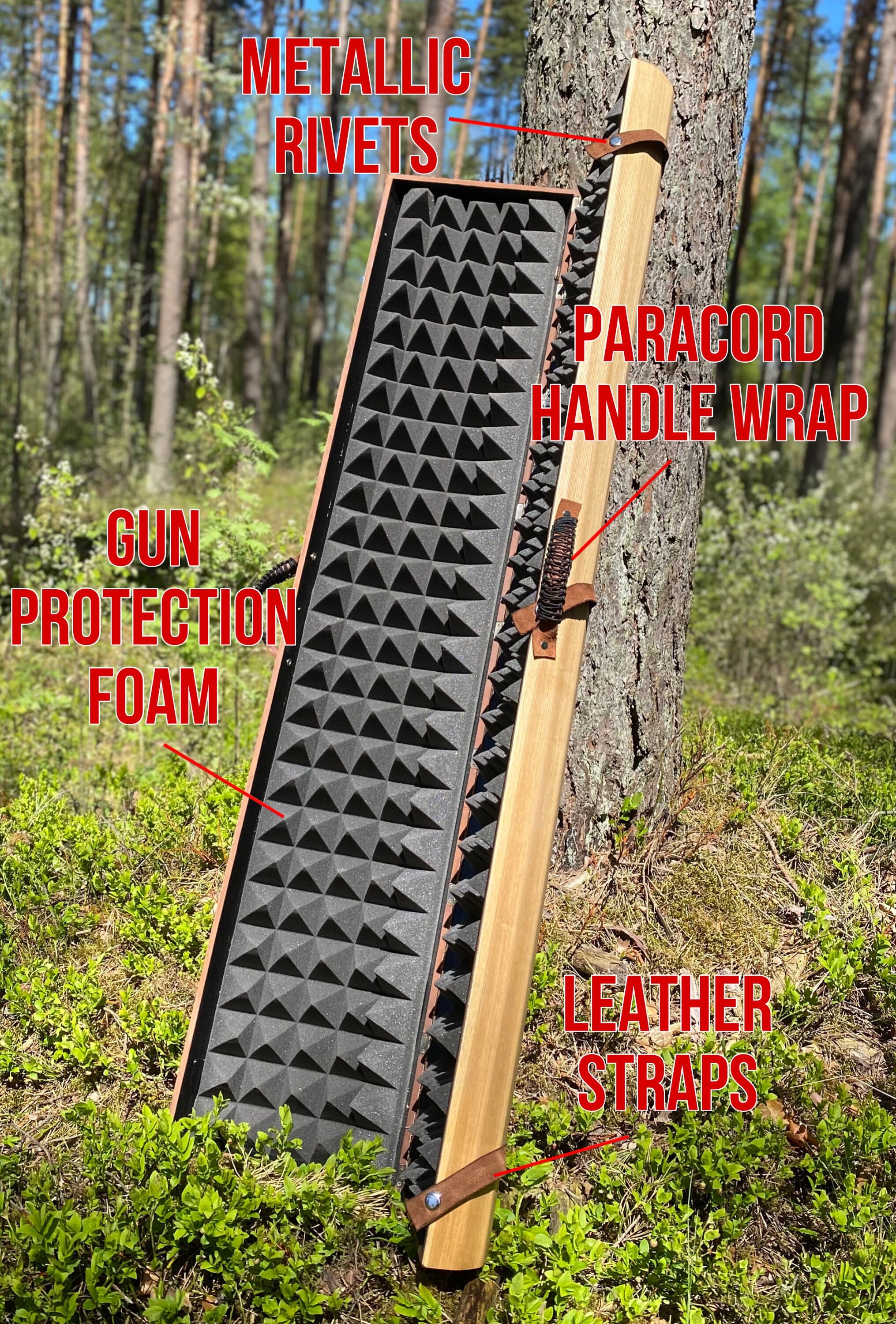 Shotgun Case Rimfire Protect Trunk Firearms Case Weapon Box Tactical ...