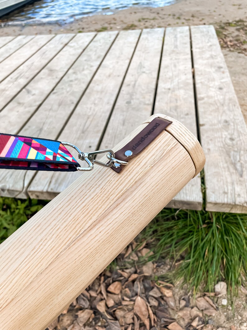 Wooden Fly Fishing Case Fishing Rod Holder Fly Fishing Case Fishing ...