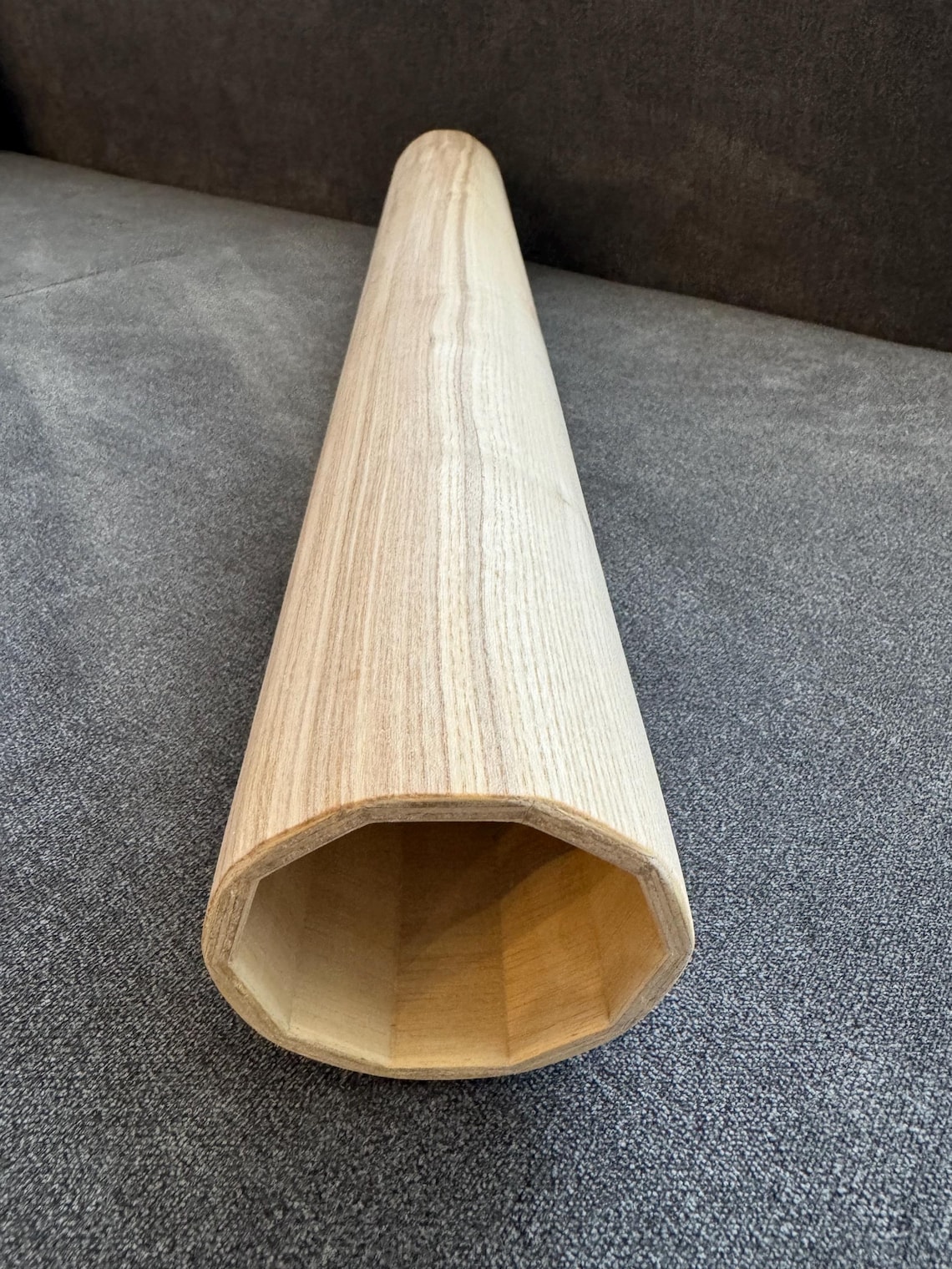 Custom Wooden Cylinder Tube | Custom Sizes Available | Wooden Pipe ...