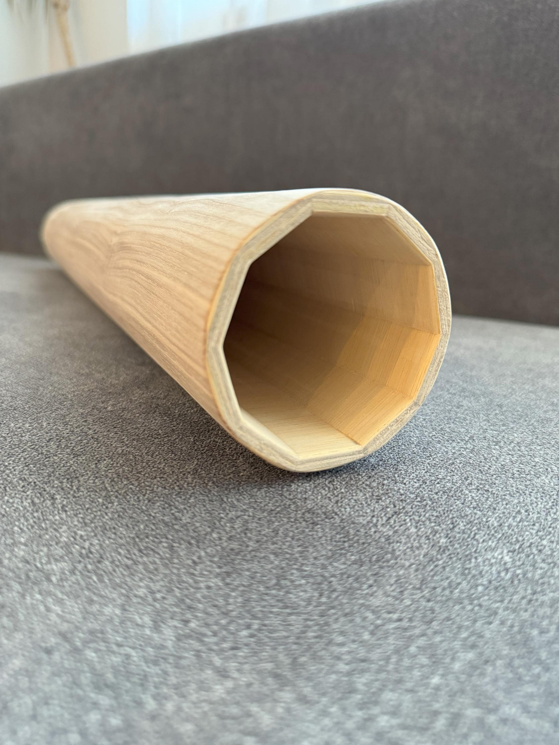 Custom Wooden Cylinder Tube | Custom Sizes Available | Wooden Pipe ...