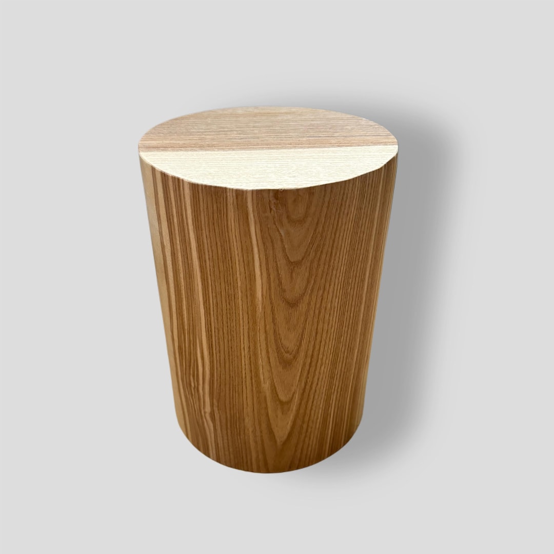 Wood Display Pedestal – Personalized Shop Stand | Store Fixture Column ...