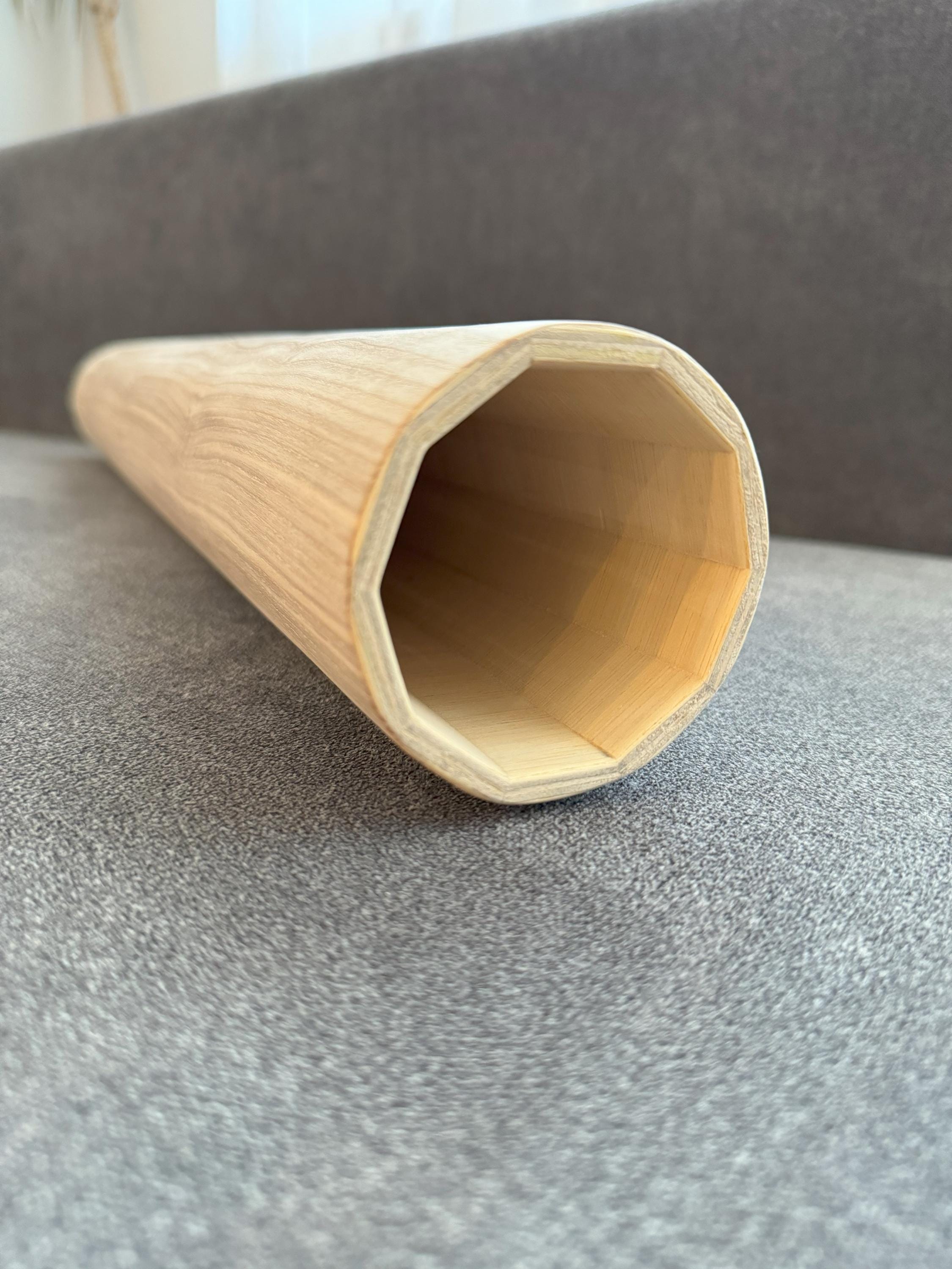 DIY Wooded Crafts, Round Wood Stick, Pipe Cover, Cable Hider, Handmade ...
