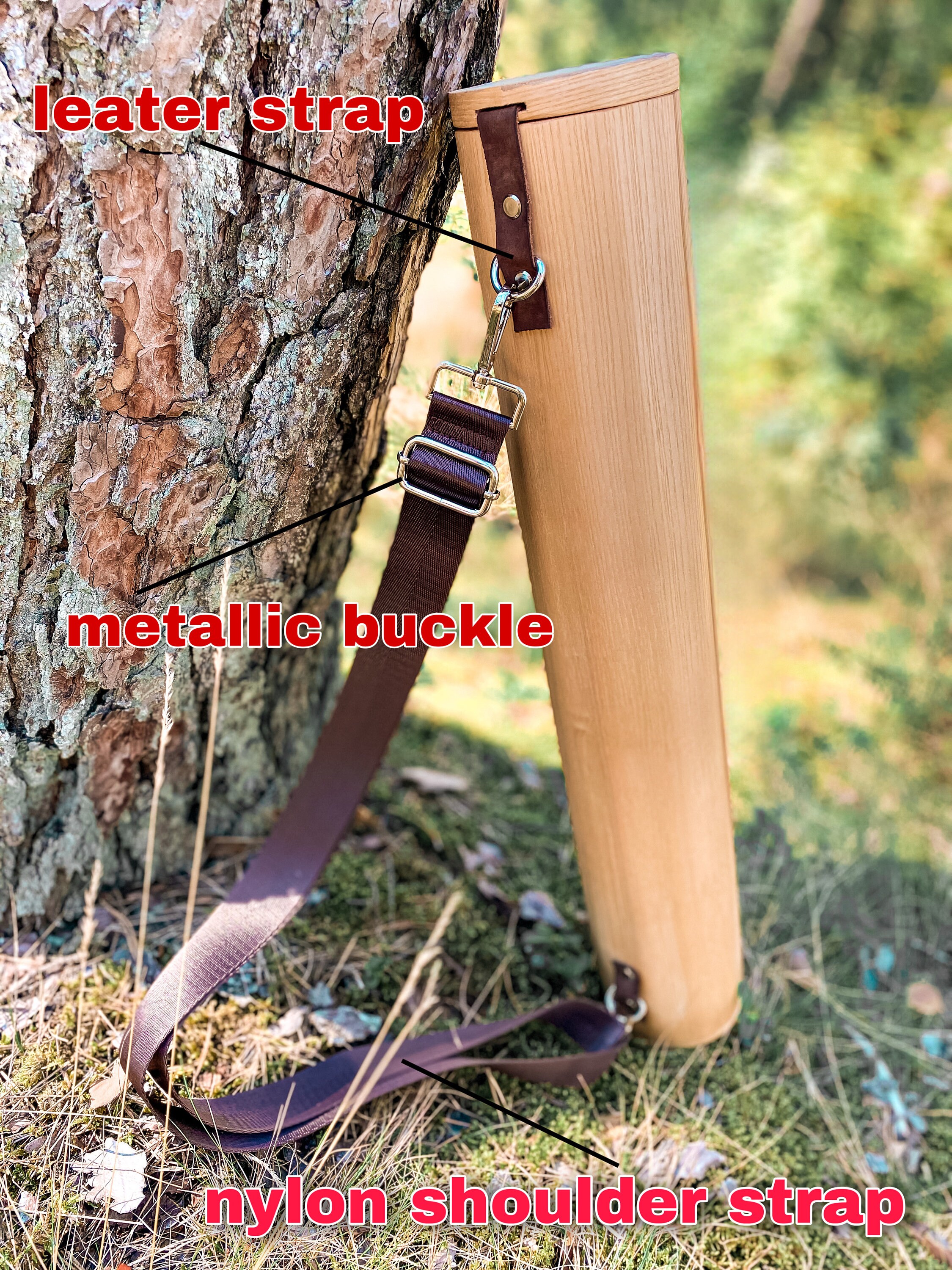 Wooden Document Wallet Wood Drawing Slip Poster Sheath - Etsy