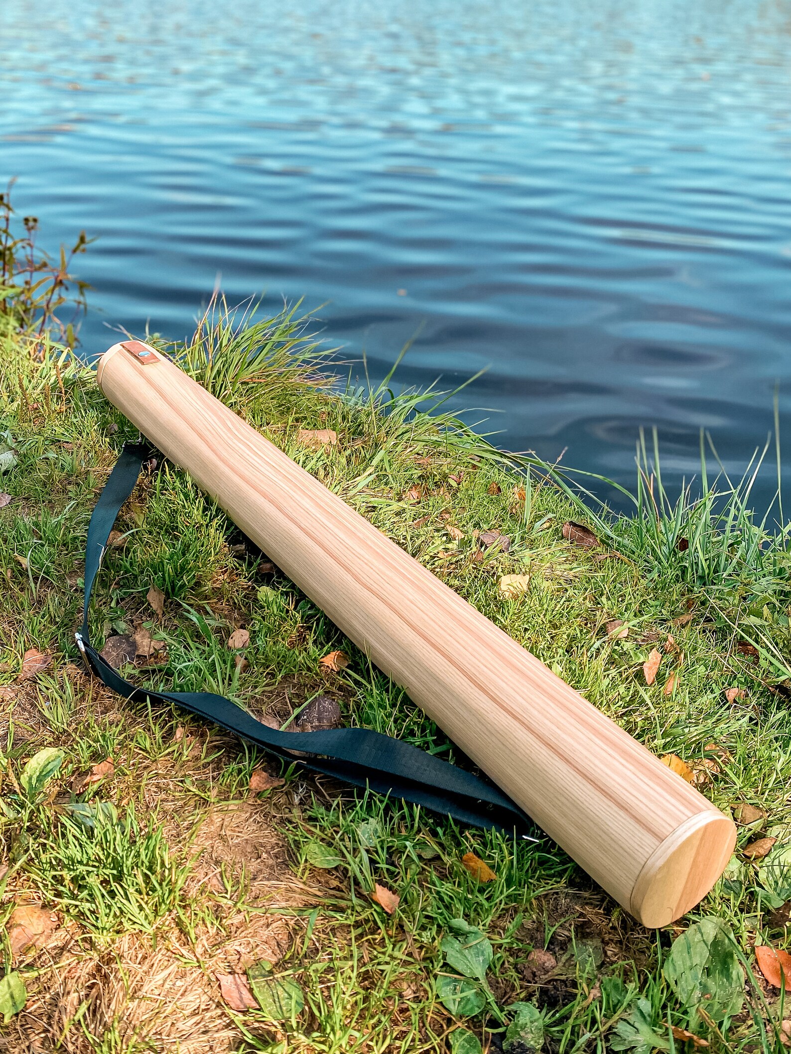 Fly Rod Case Wood Fly Fishing Rod Tube Fishing Rod Holder - Etsy