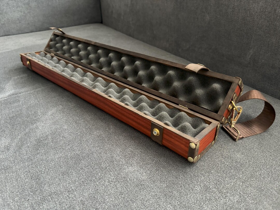 Fly Fishing Rod Case | Personalized Fishing Rod Box With Foam Padding ...