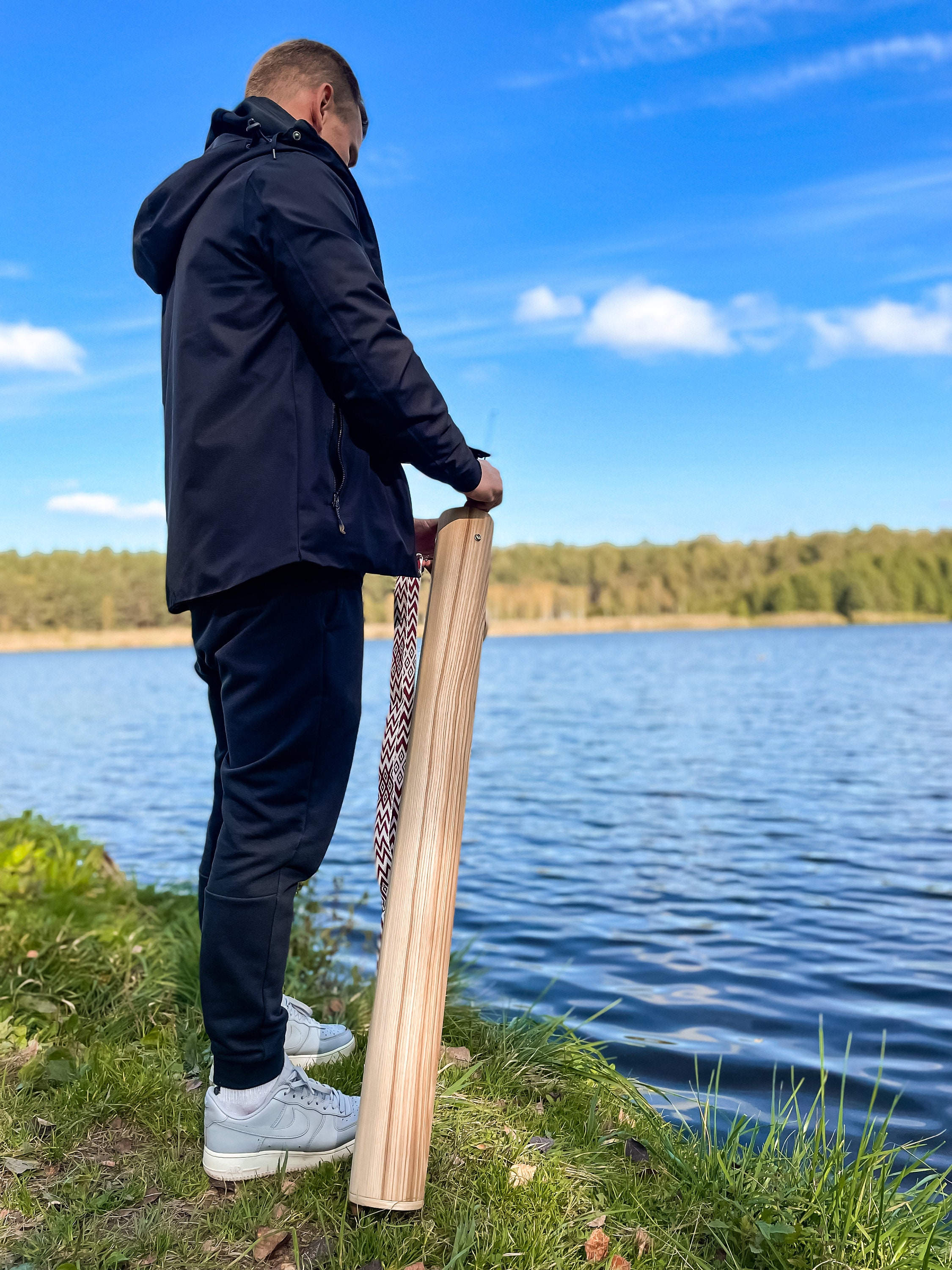 Fly Rod Case Wood Fly Fishing Rod Tube Fishing Rod Holder - Etsy