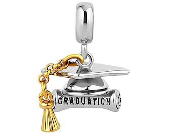 Graduation Pandora Charm | Etsy